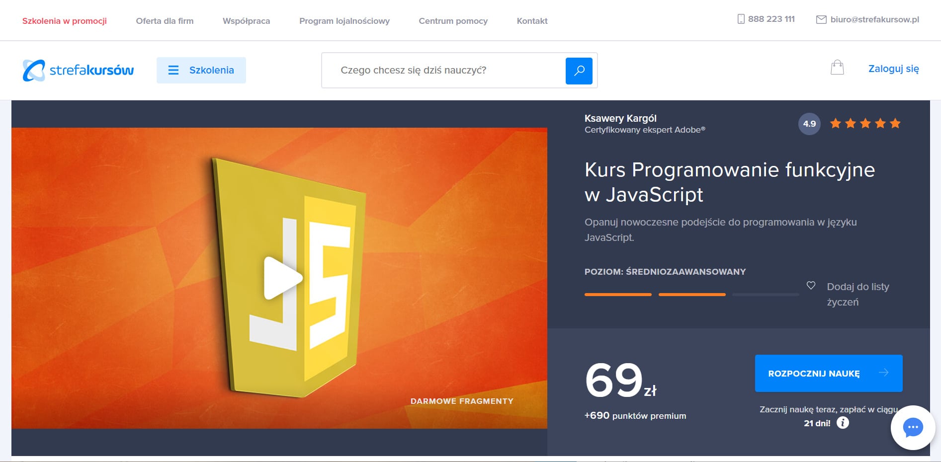 Czy można nauczyć się programowania w JavaScript z tutoriali? : Wariant ...